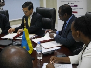 Signing Ceremony for " Sector Policy Loan for Nutrition Improvement ...