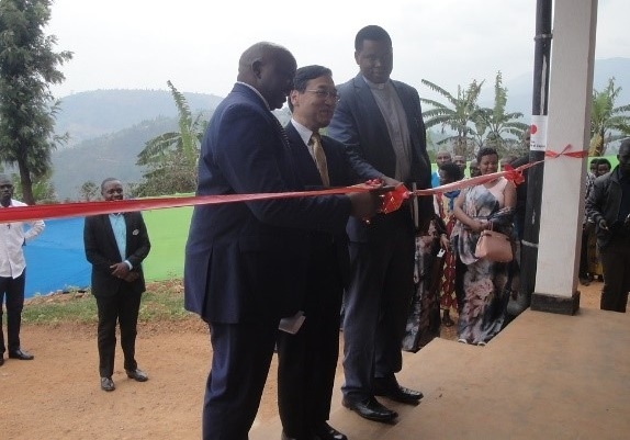 Inauguration ceremony for the “Project of Construction of the JOC VTC ...