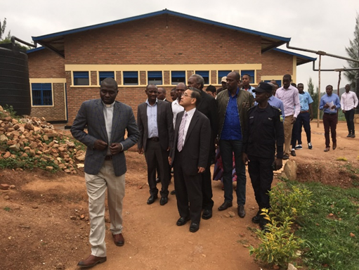 Inauguration ceremony of the “Project of Construction of Dormitory of ...